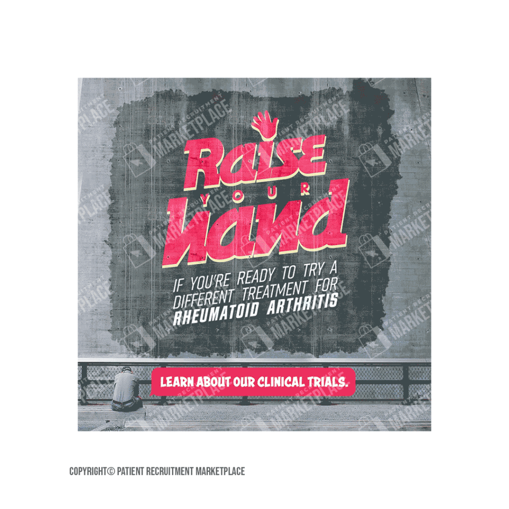 Rheumatoid Arthritis - Hands Up - GIF - Patient Recruitment Marketplace